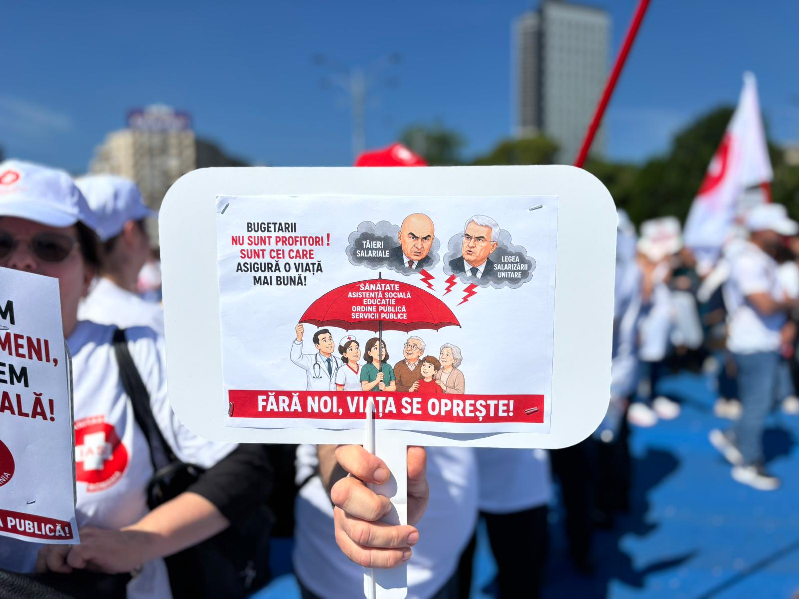 Proteste în lanț în România: Medicii la București, grevă la Cugir ...